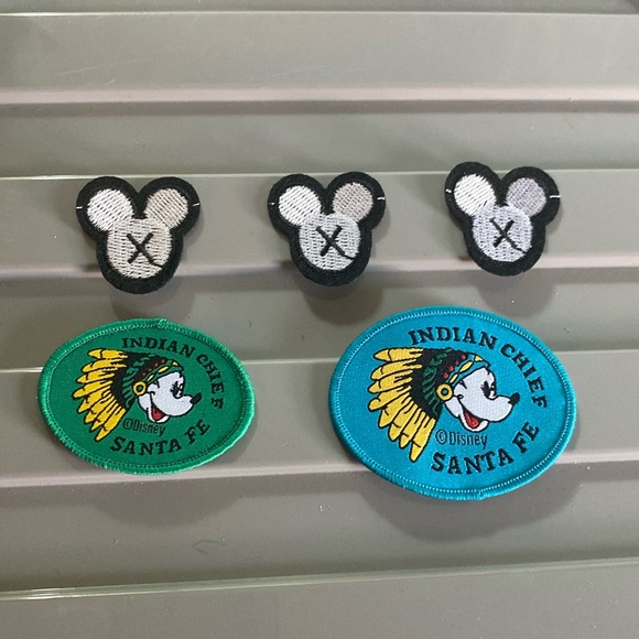 Disney | Other | Vintage Disney Iron On Patches Set Of 5 | Poshmark